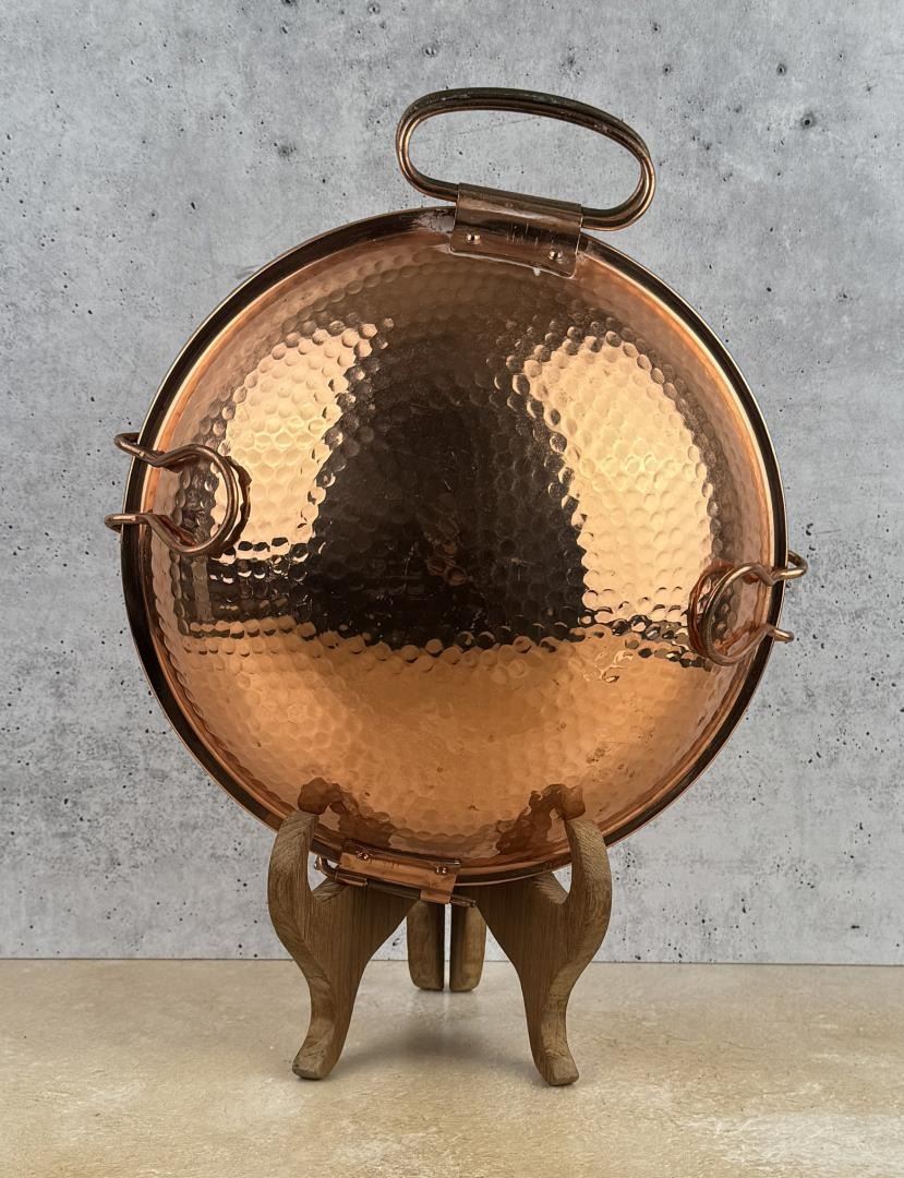 Hammered Copper Cataplana Food Steamer