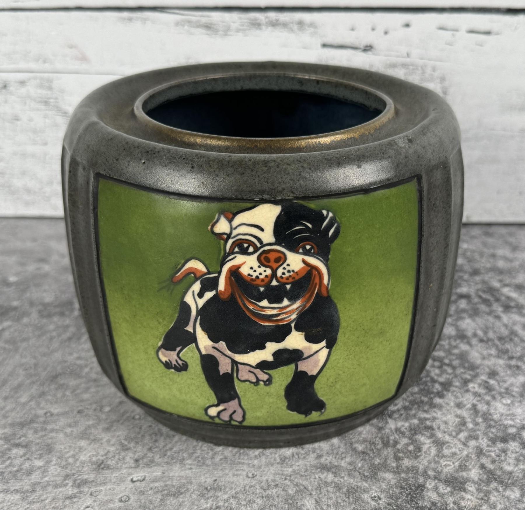 Teplitz Porcelain Tobacco Humidor