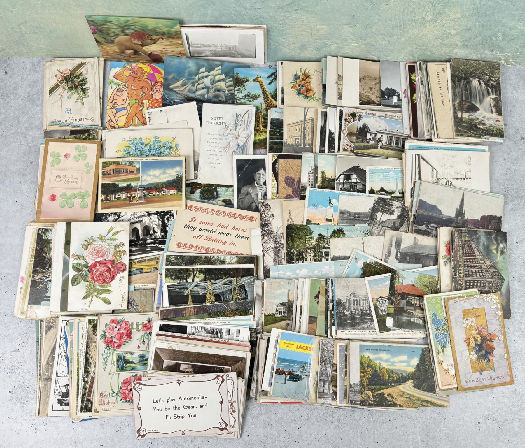 Collection of Antique Postcards
