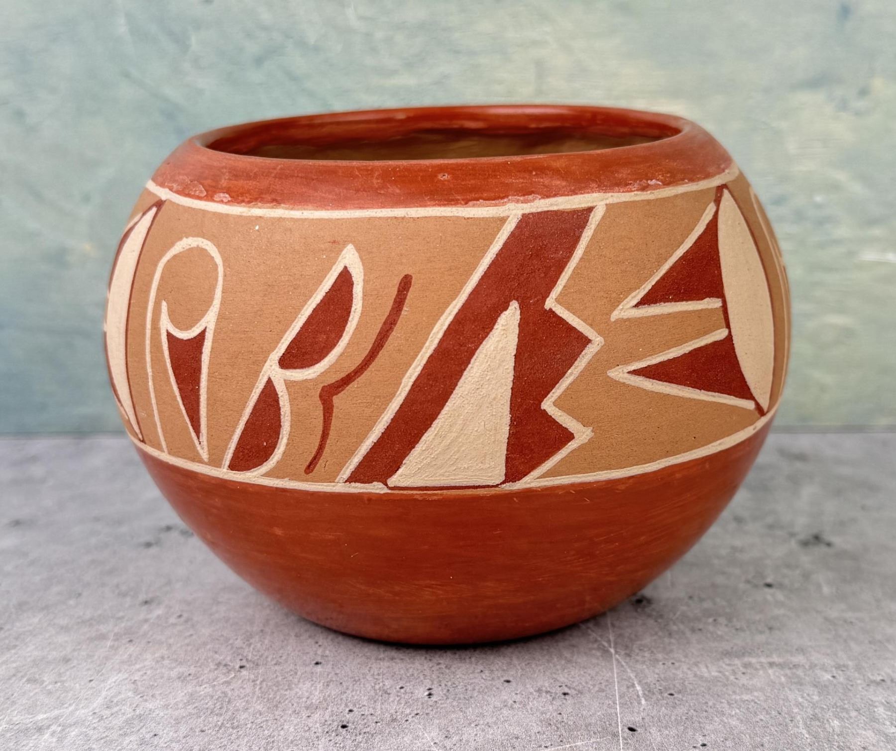 San Juan Pueblo Native American Indian Pot