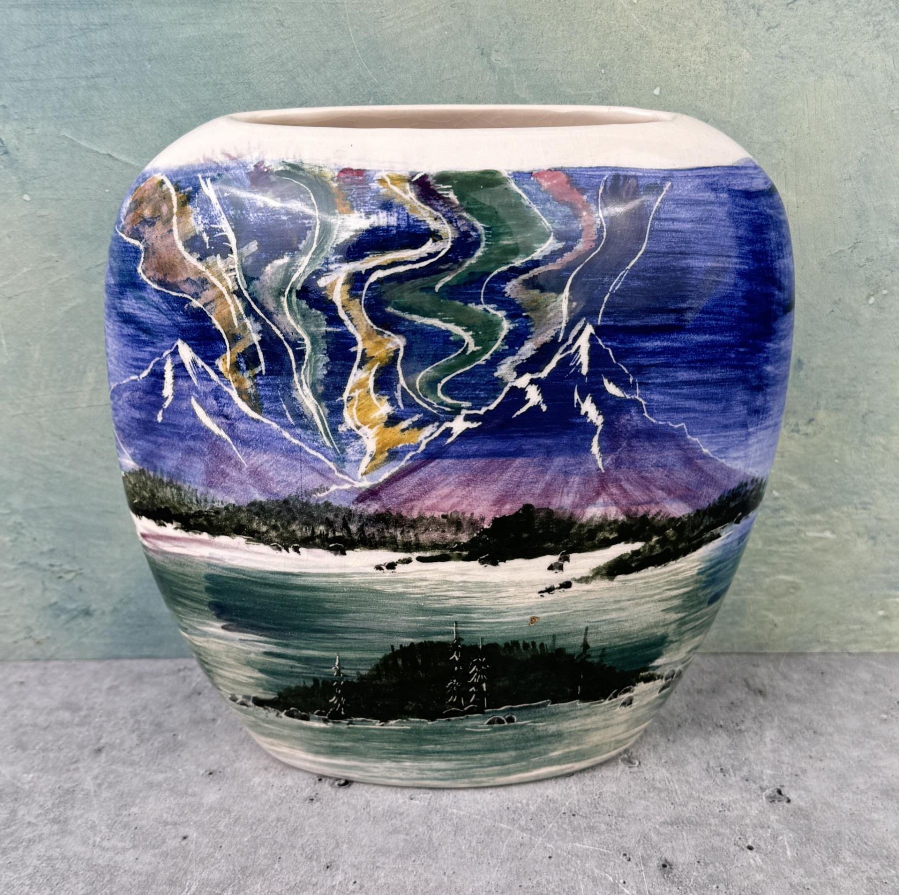 Anchor Point Alaska Pottery Vase