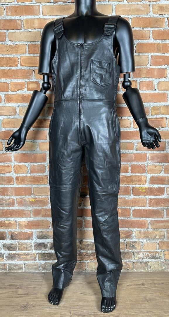 Vintage Vetter Leather Motorcycle Overalls