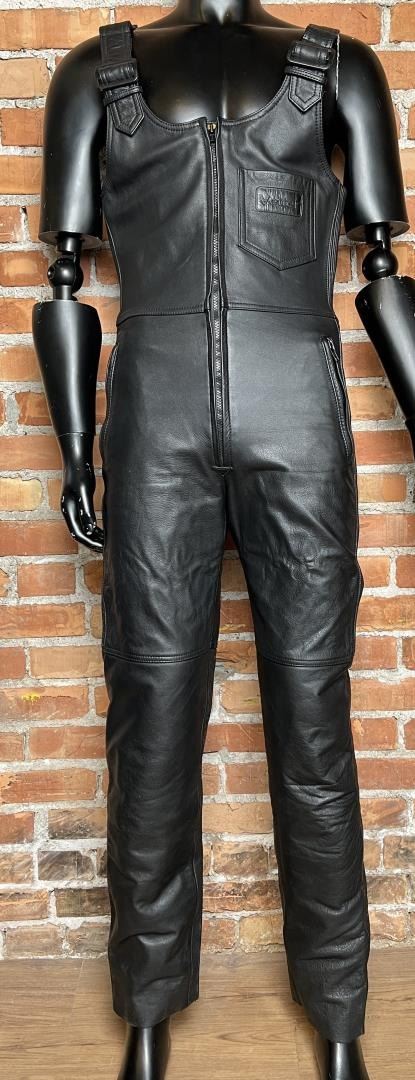 Vintage Vetter Leather Motorcycle Overalls
