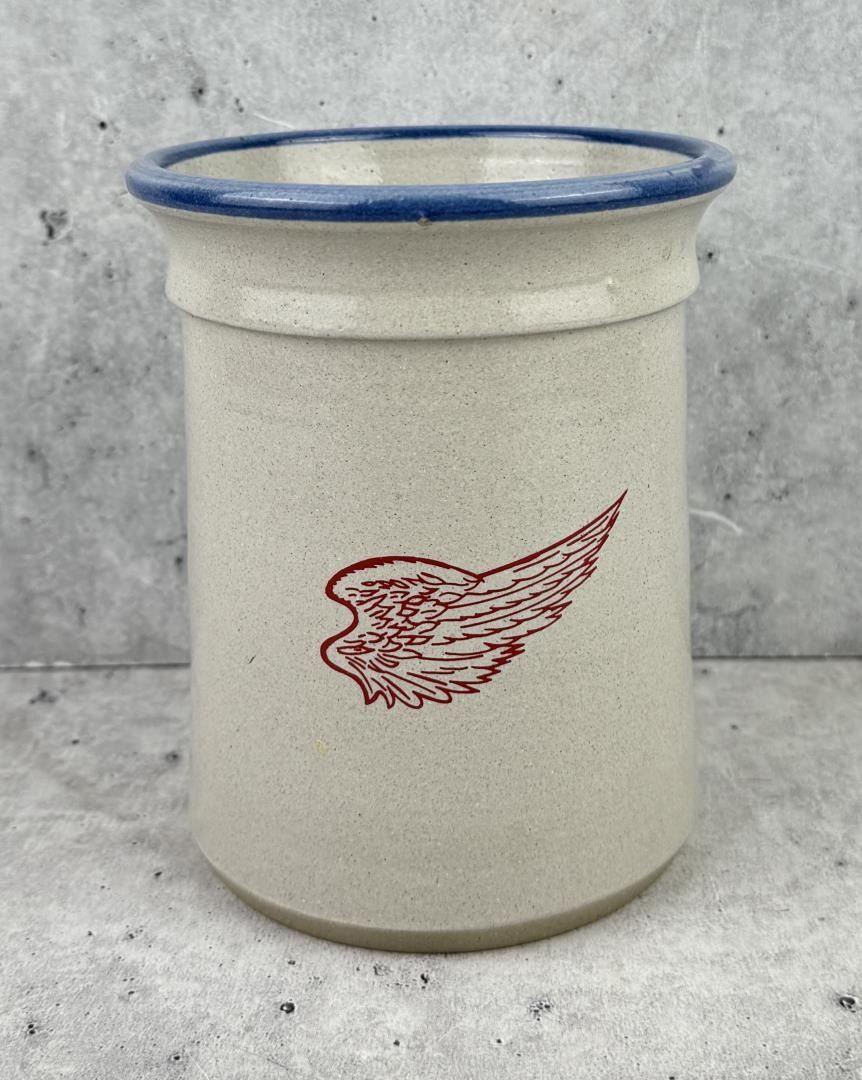 Red Wing Stoneware Crock Utensil Holder