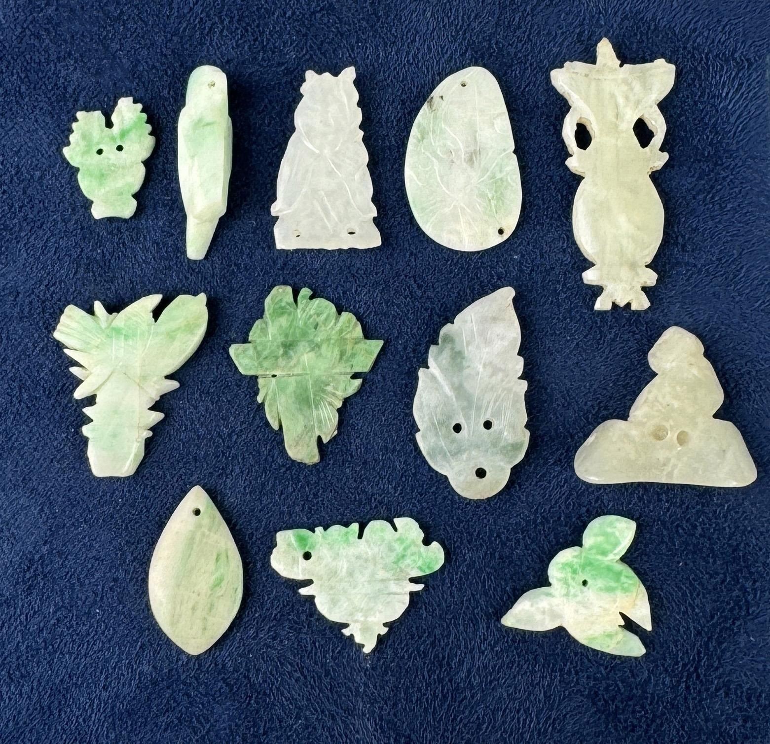 Collection of Antique Chinese Jade Buttons