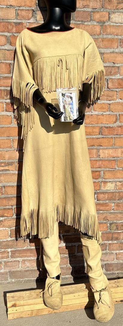 Native American Indian Fringe Buckskin Outfit