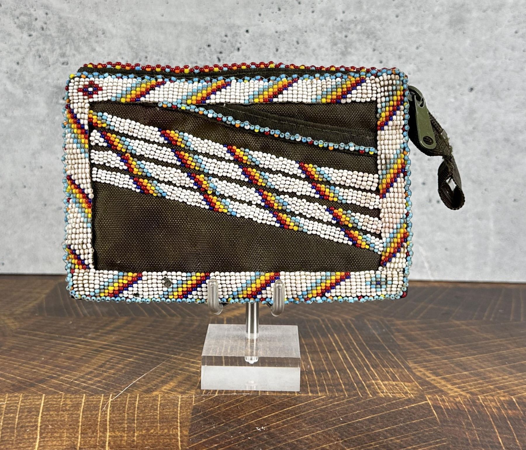 Native American Indian Beaded Wallet