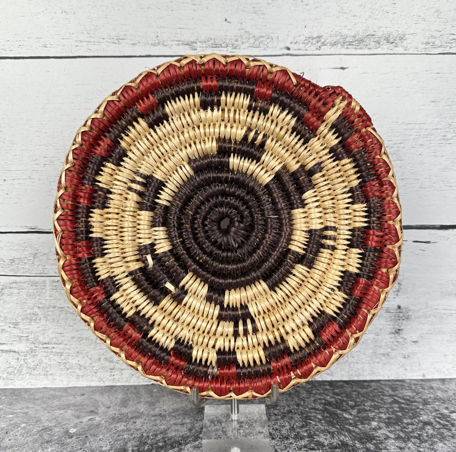 Navajo Native American Indian Turtle Basket