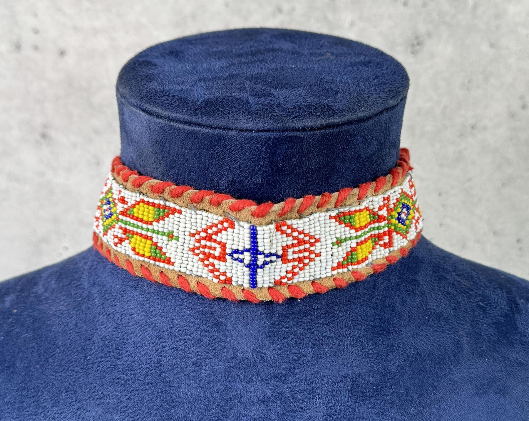 Native American Indian Beaded Choker