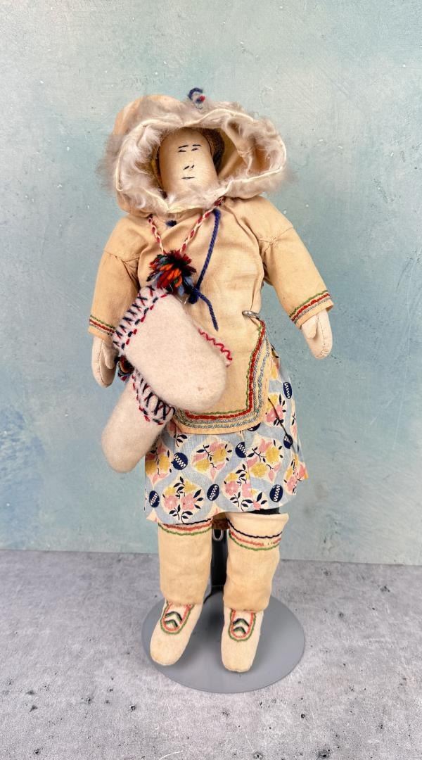 Canadian Labrador Innu Inuit Indian Tea Doll