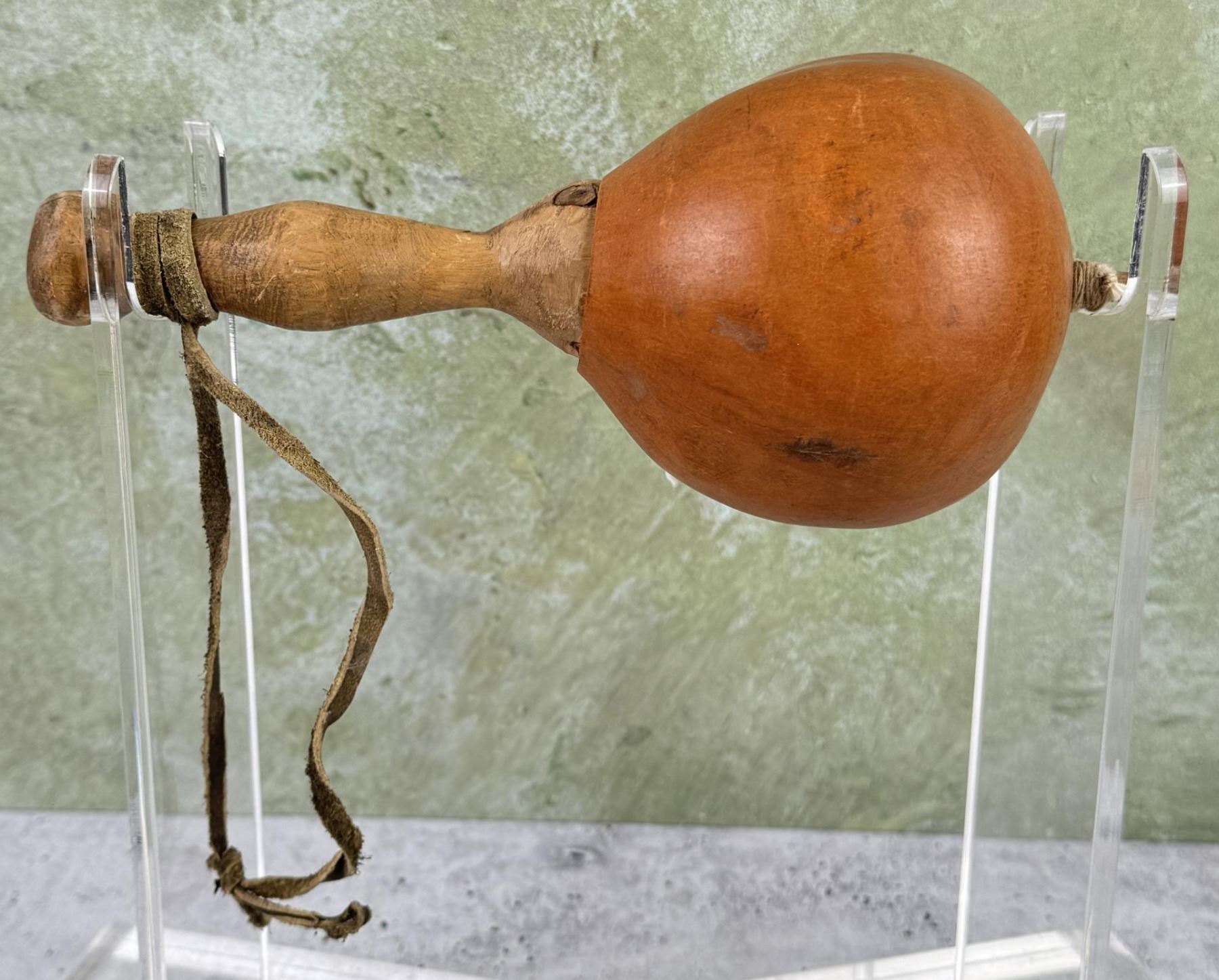 Plains Native American Indian Medicine Man Rattle