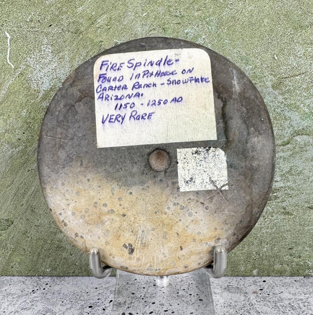 Ancient Native American Artifact Fire Spindle