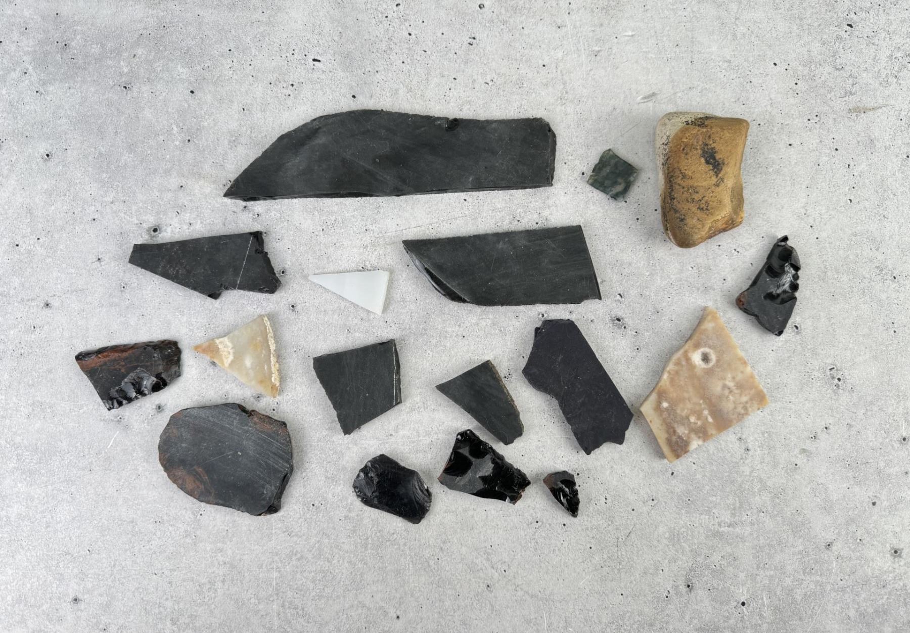 Native American Indian Arrowhead Making Supplies