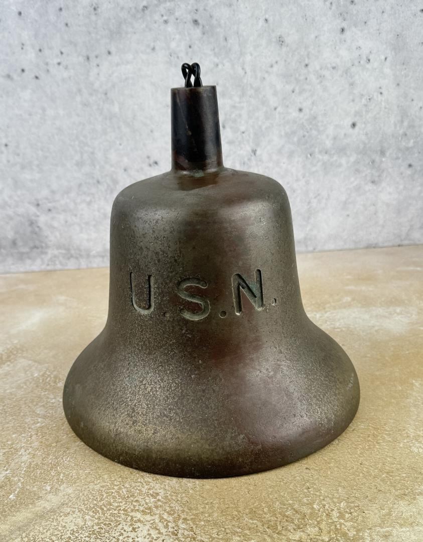 Bronze US Navy Ship's Deck Bell
