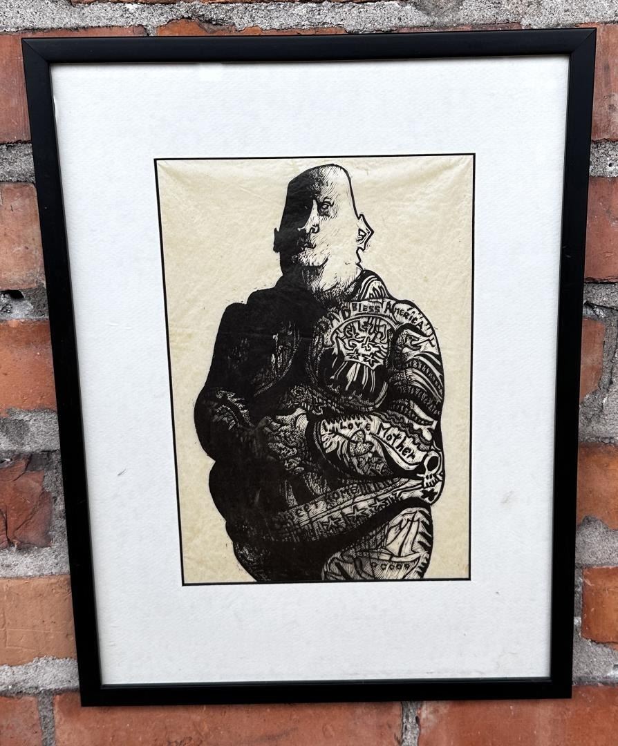 James Todd Missoula Montana Woodblock Print