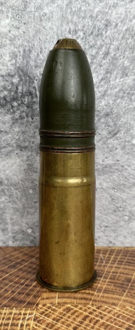 WW1 WWI 37mm Infantry Gun Shell Dummy Round