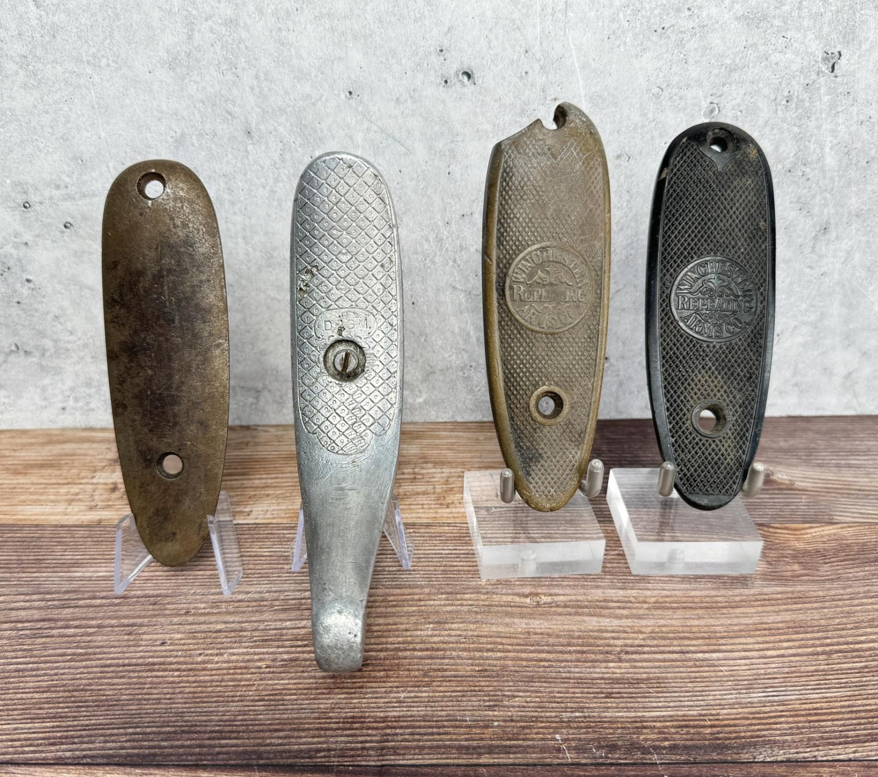 Antique Winchester Rifle Butt Plates