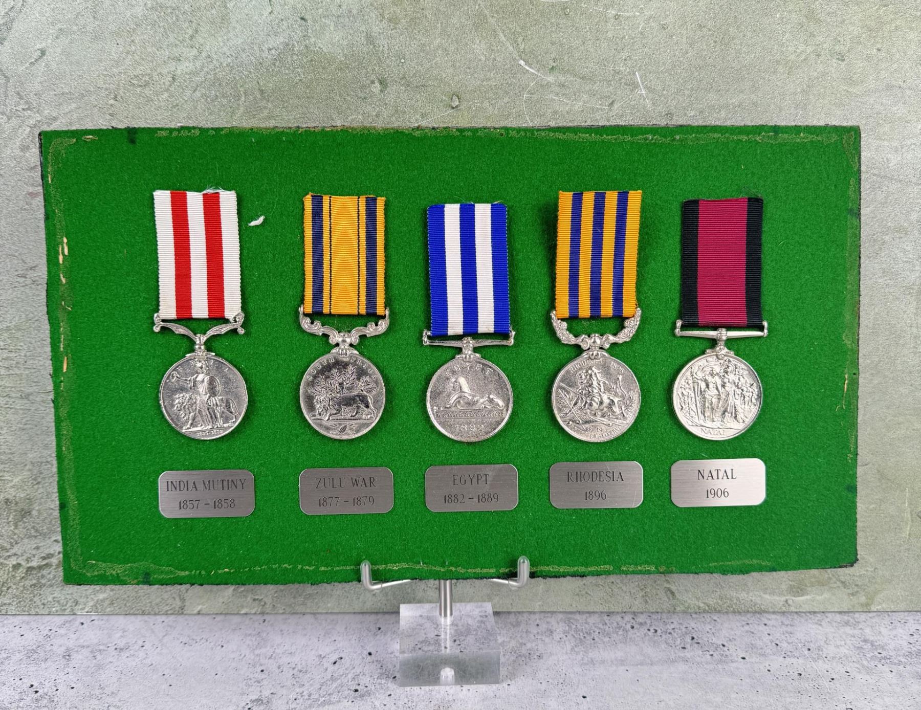 Collection of Reproduction Campaign Medals