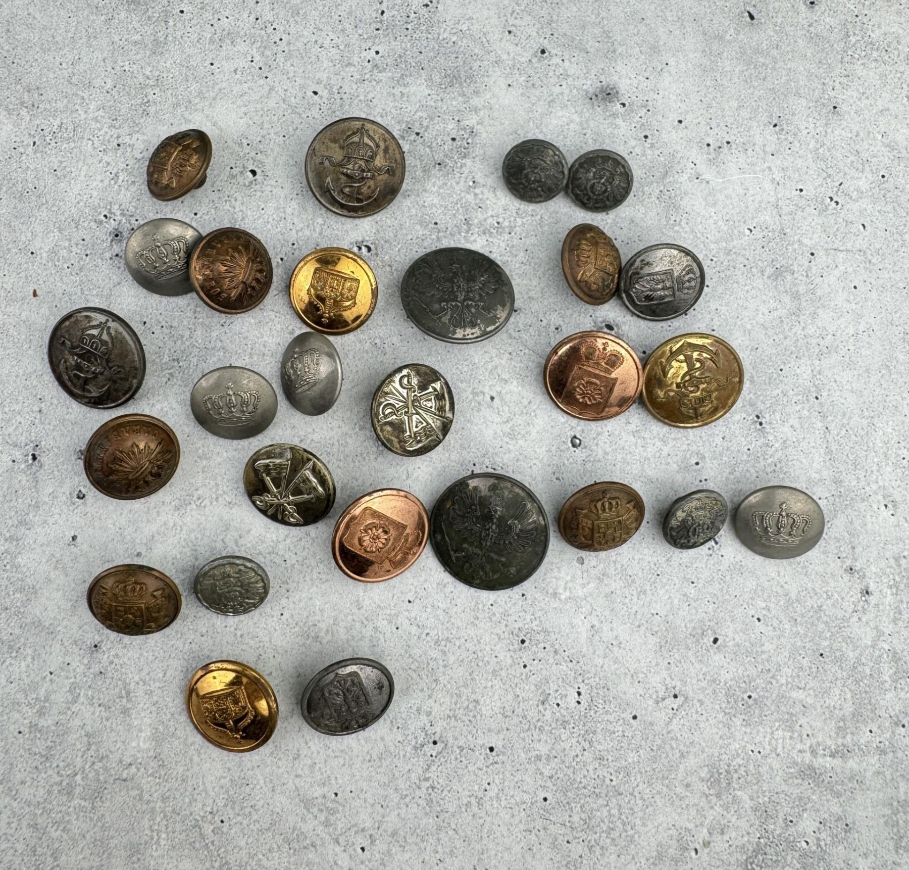 Imperial German Uniform Buttons