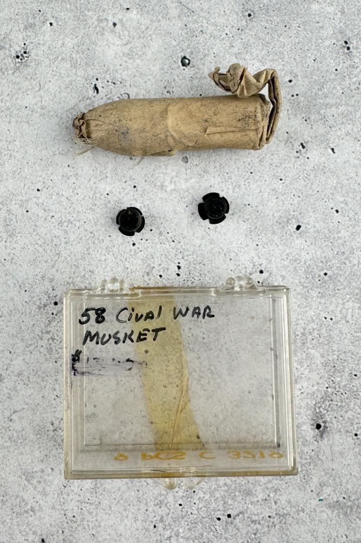Civil War 58 Caliber Musket Paper Cartridge