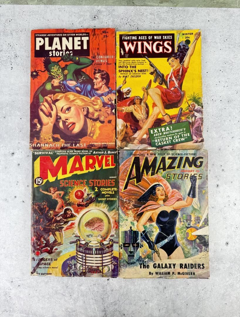 Vintage Pulp Magazines
