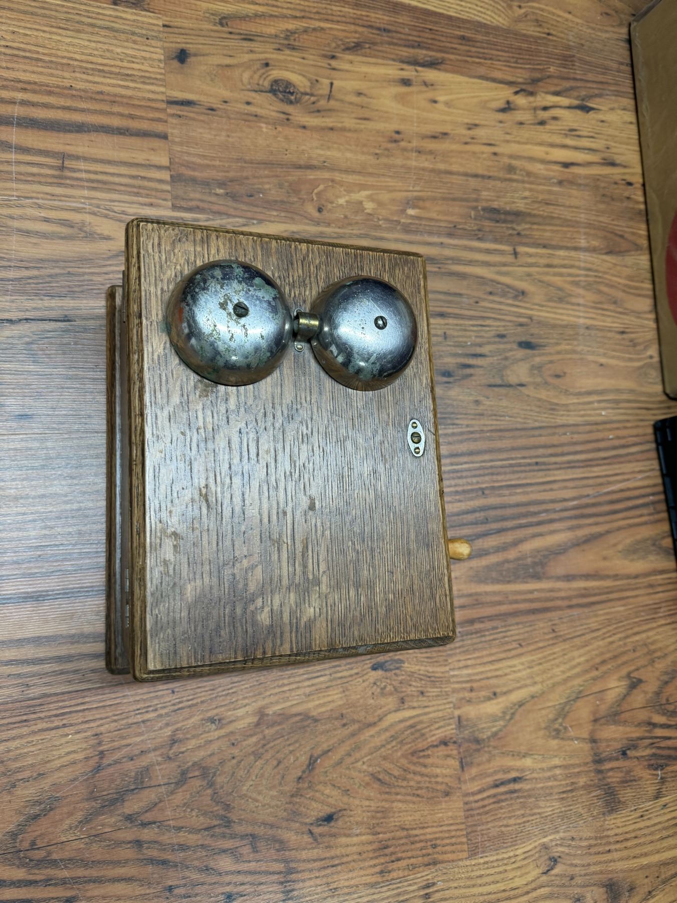 Antique telephone bell