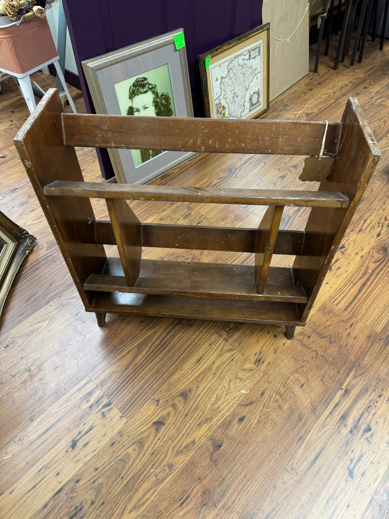 Vintage record stand