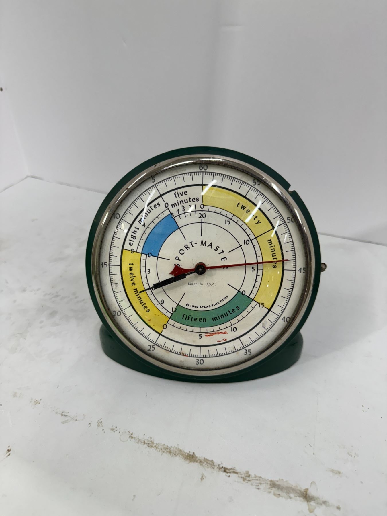 1949 Atlas Time Corp. sports Master clock