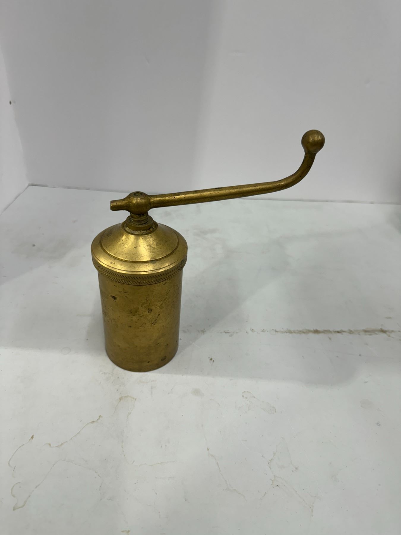 Solid brass cookie press