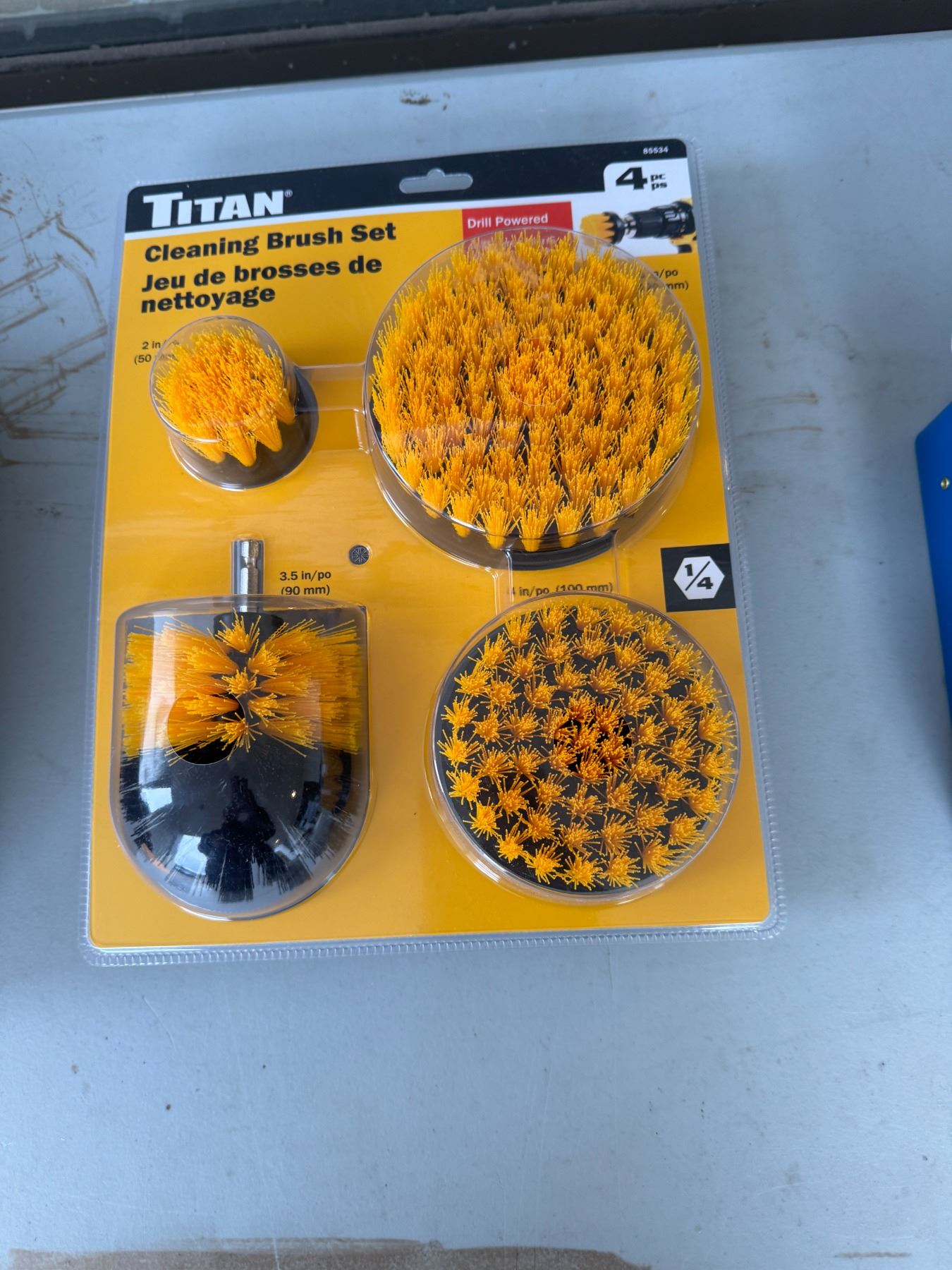 Titan cleaning brush set