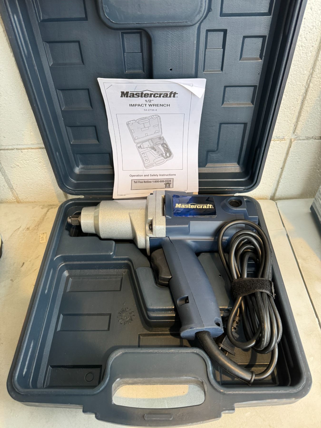 Mastercraft half inch impact wrench