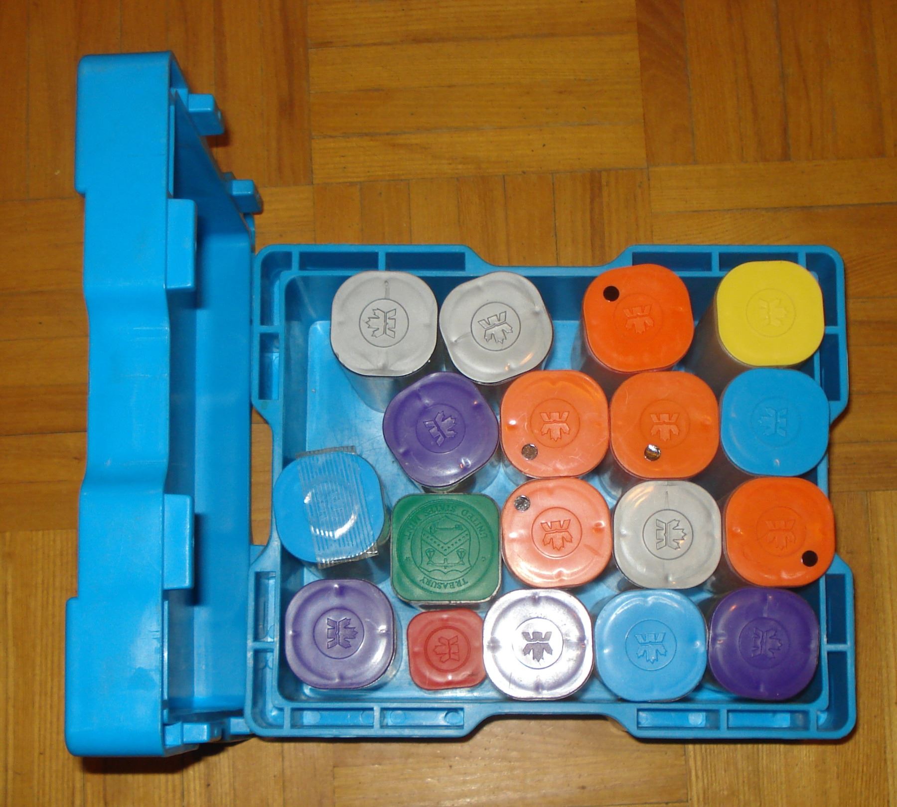 Empty Silver RCM Monster box with tubes as per pic