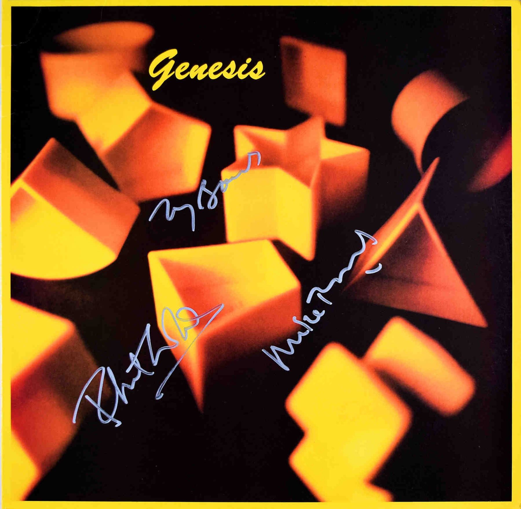 Genesis signed Self-Titled Album