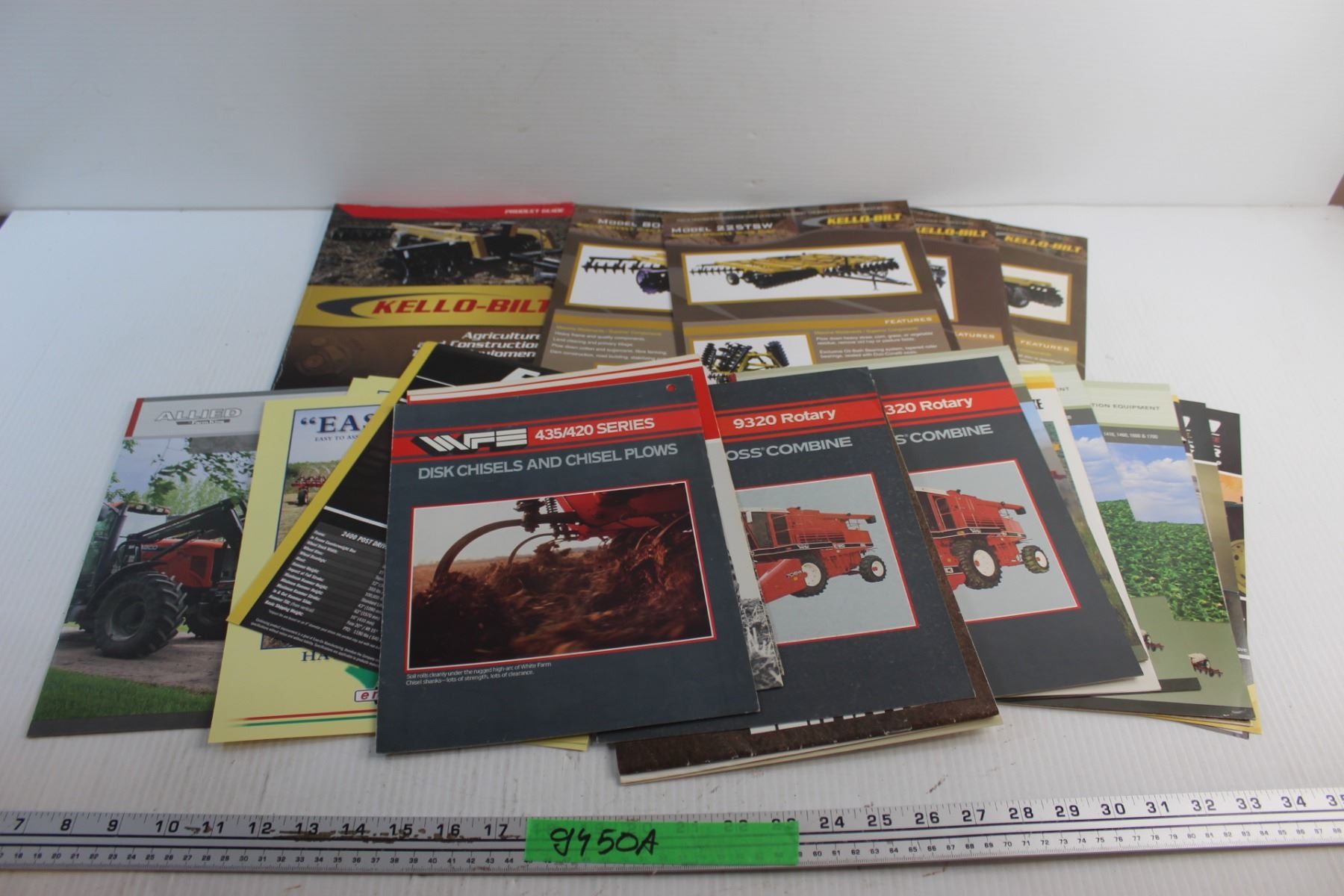 (10 ) Tractor and Farm Equipment Advertising Brochures