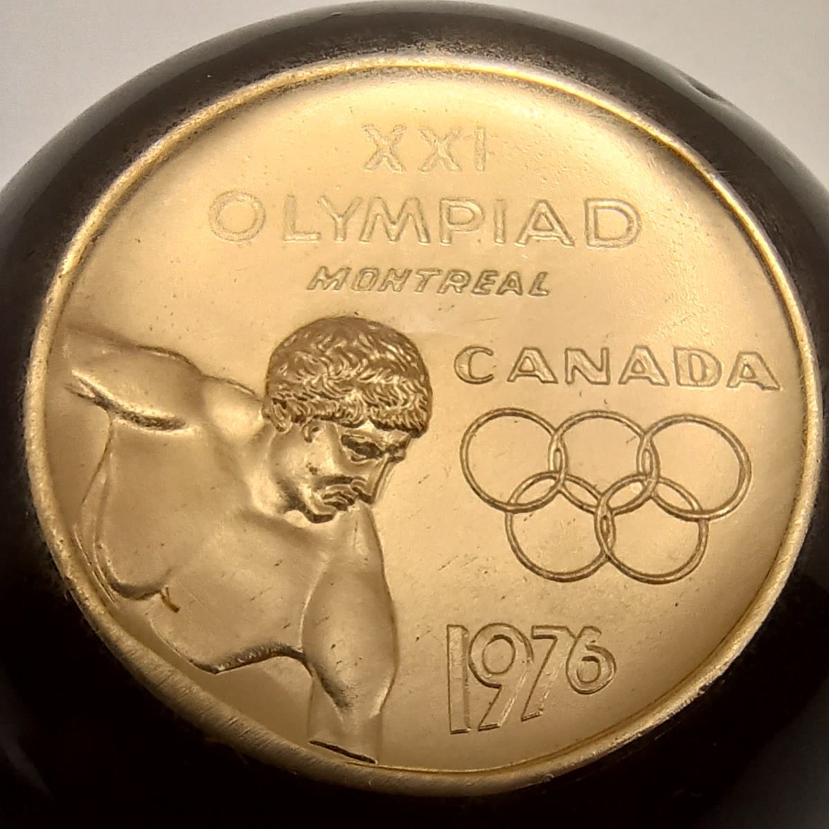 1976 Olympic Games Montreal Commemorative Paperweight