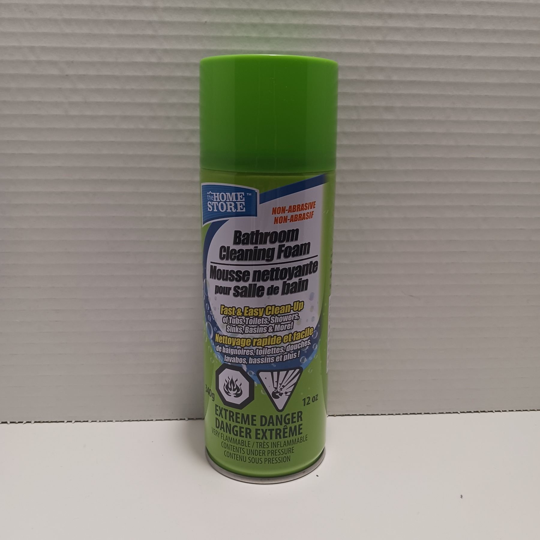 New The Home Store Non Abrasive Bathroom Cleaner Foam 12 oz