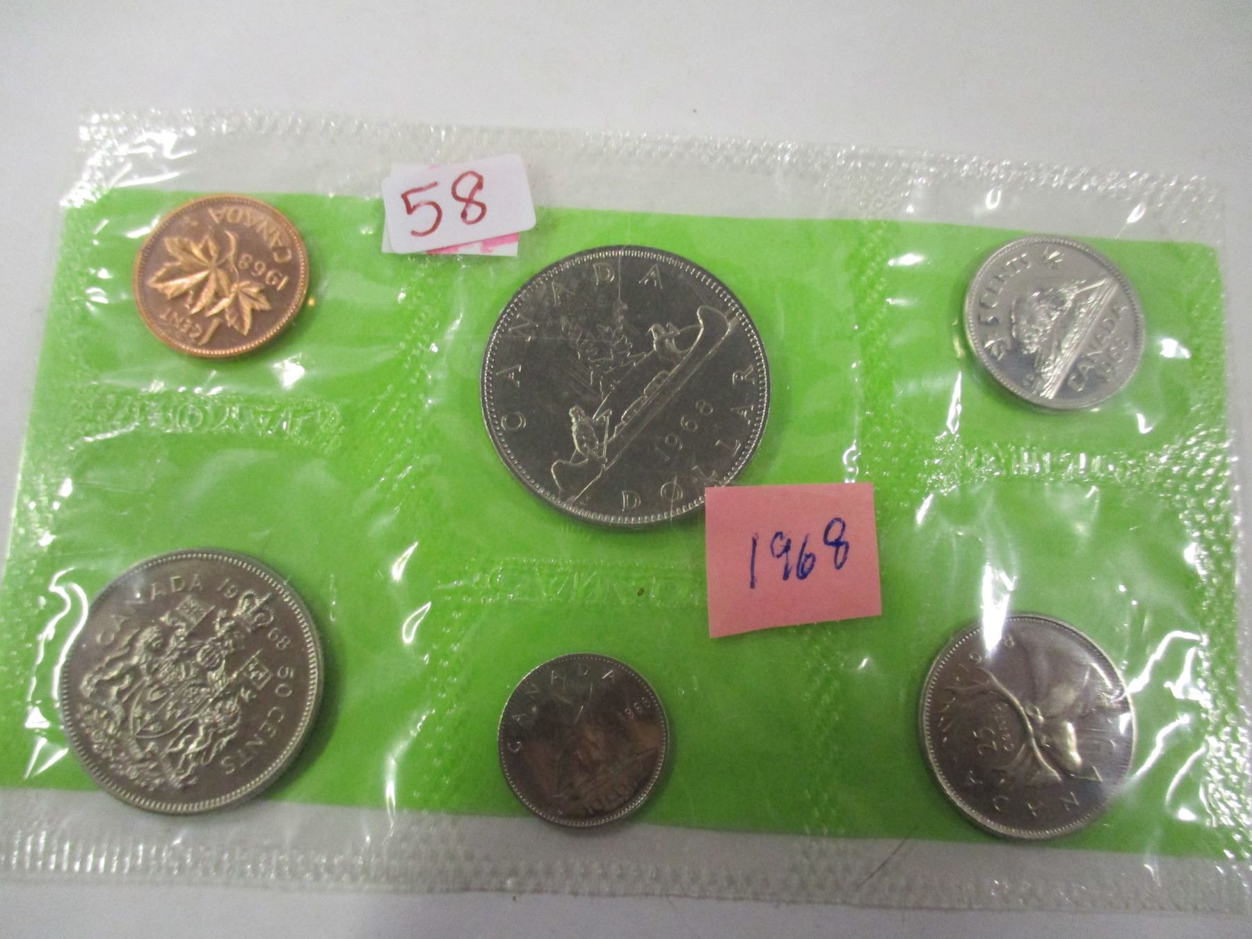 1968 PROOF CANADA MINT SEALED COIN SET