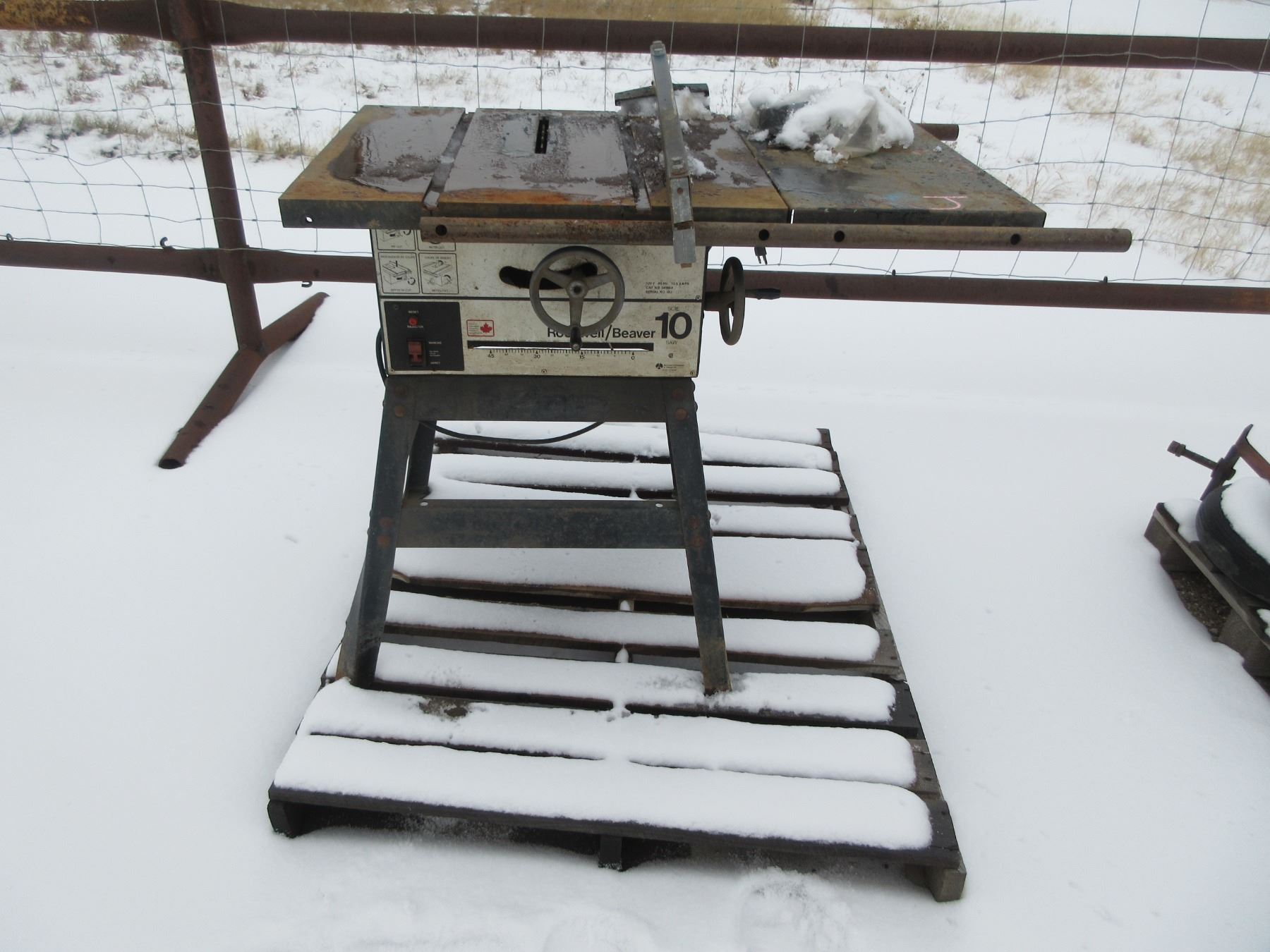ESTATE: ROCKWELL BEAVER 10 TABLE SAW