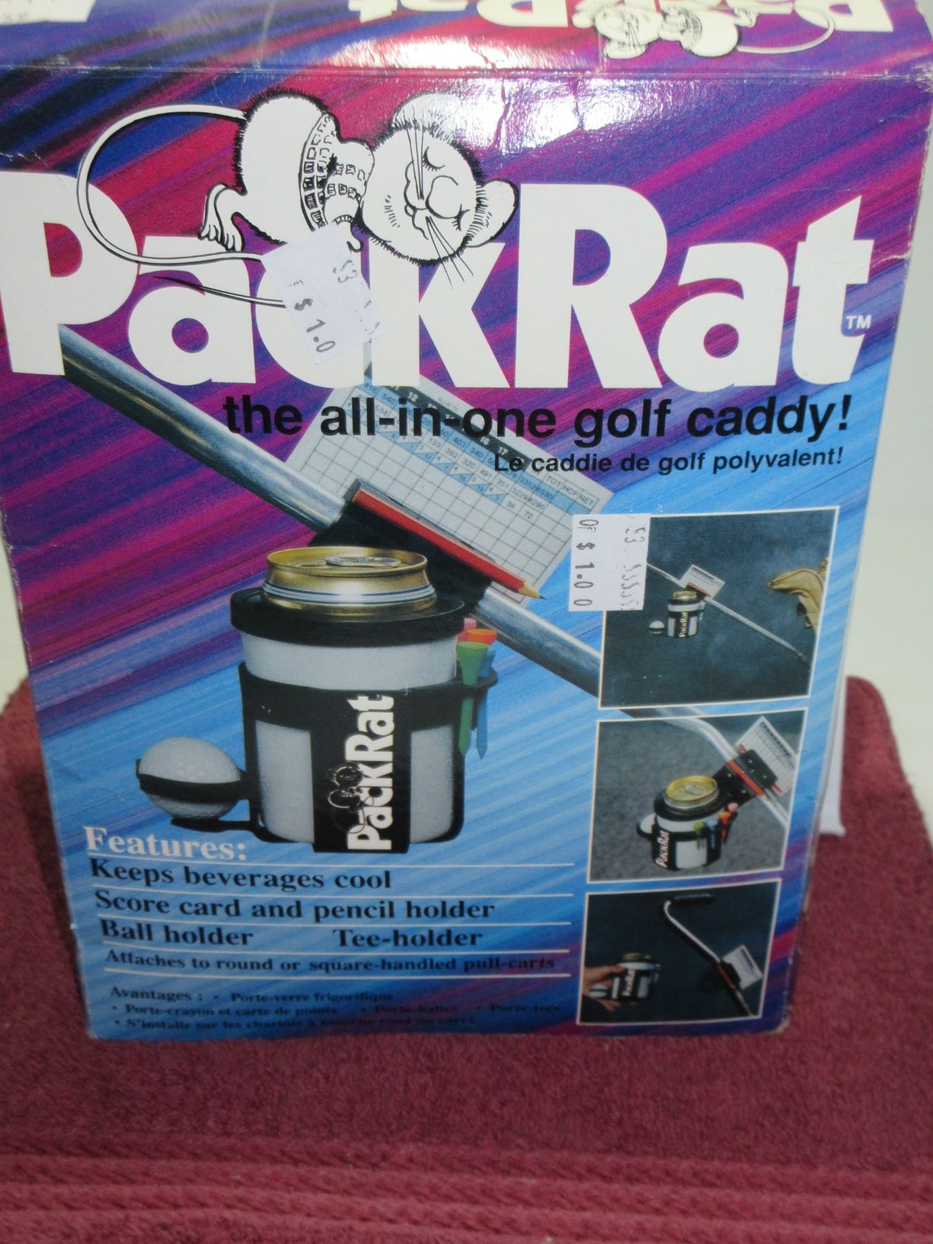 ESTATE: PACK RAT THE ALL IN ONE GOLF CADDY