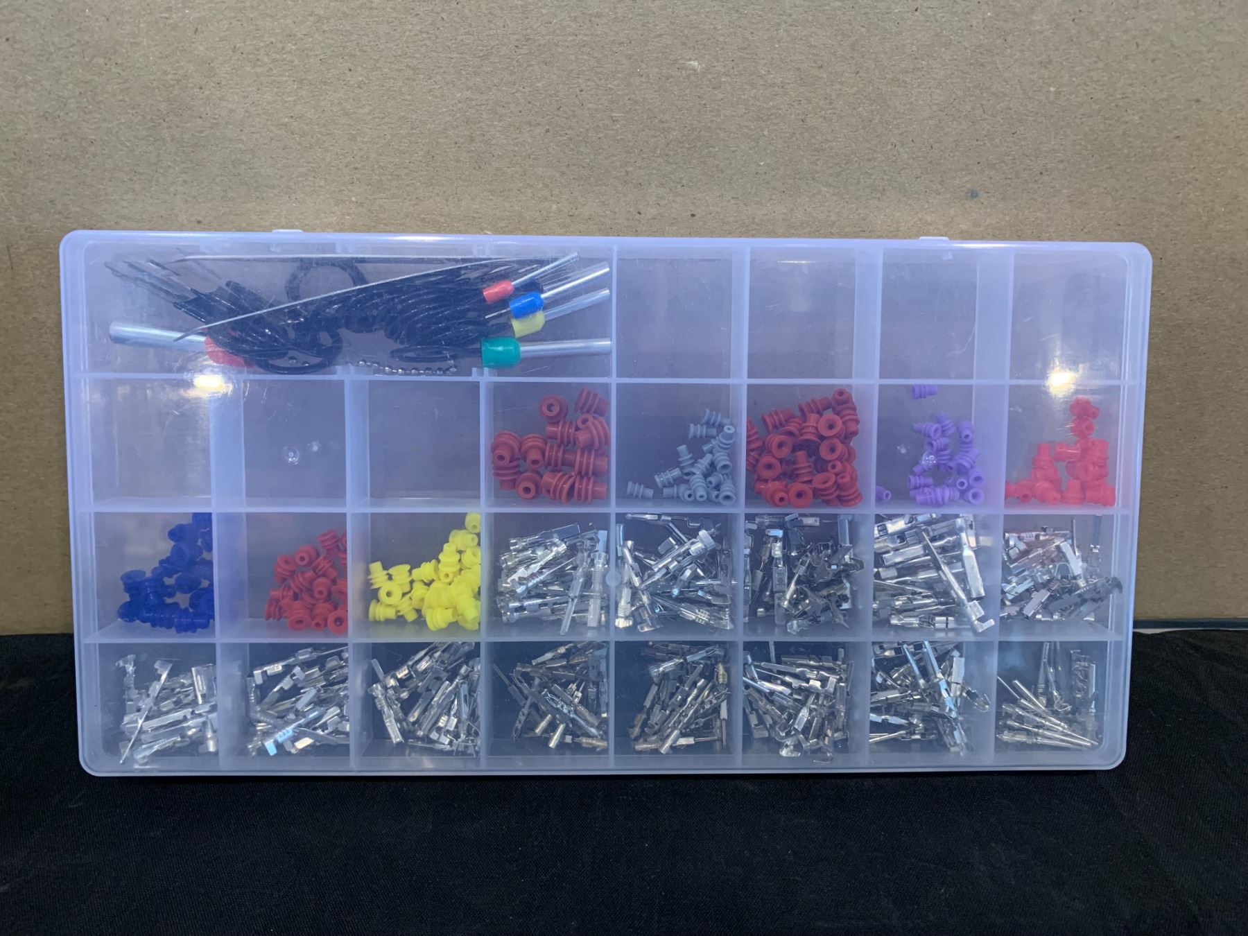 AYZAR 500 PCS Connector Pins Kit - Male / Female
