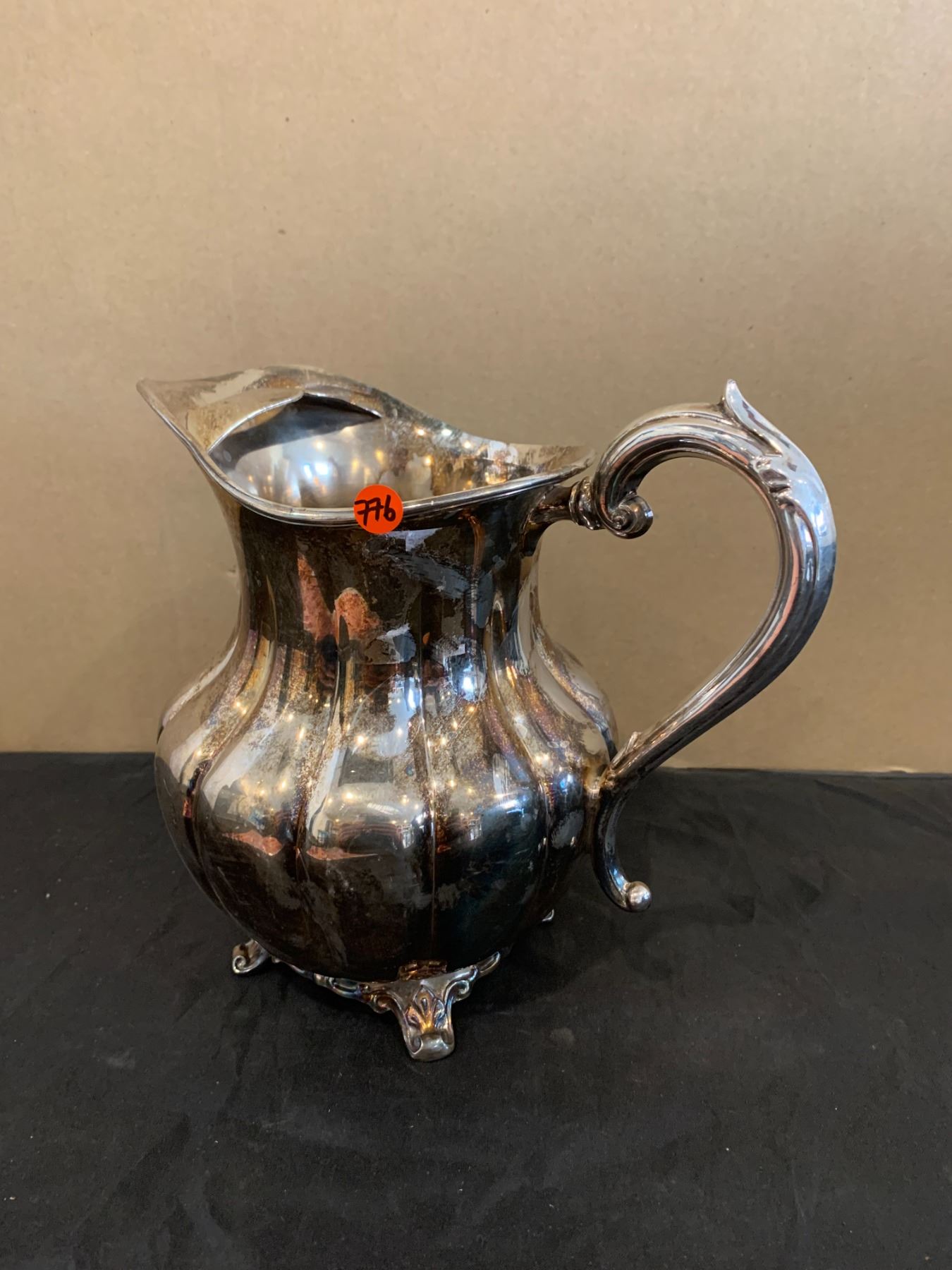 Vintage Silver Plate Pitcher