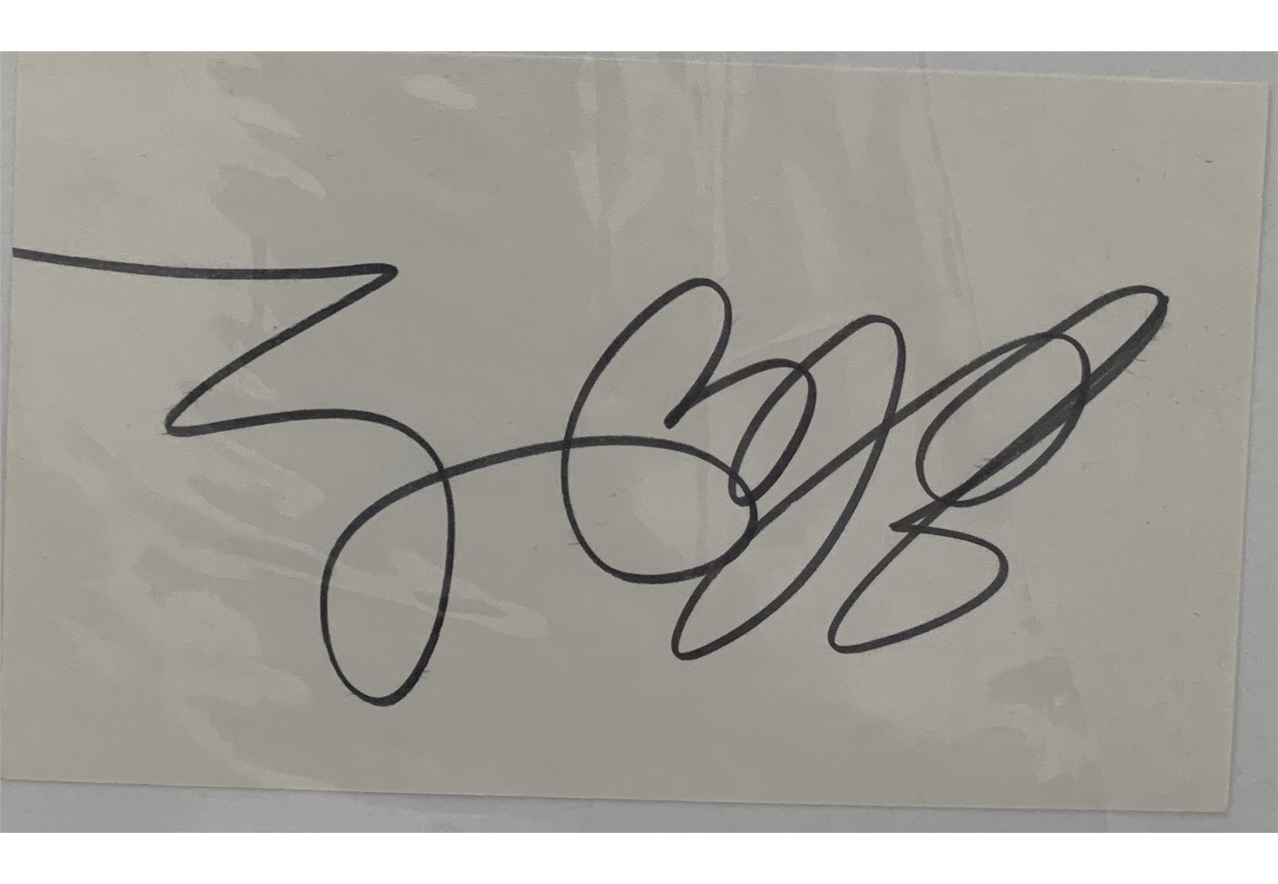 Eva Gabor signature
