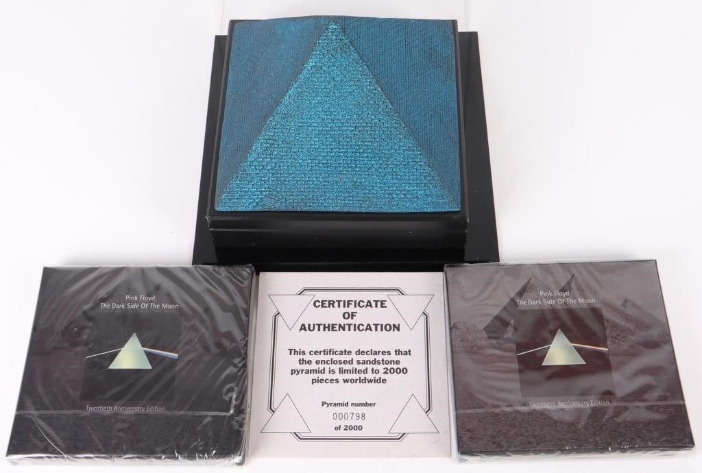 PINK FLOYD 20TH ANNIV. PYRAMID & SEALED ALBUM LOT
