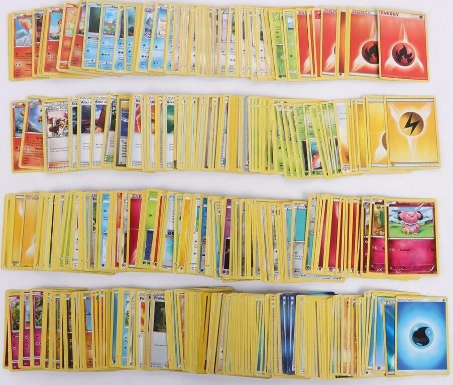 POKEMON 1999-2022 COLLECTIBLE CARDS ~ 500 CARDS