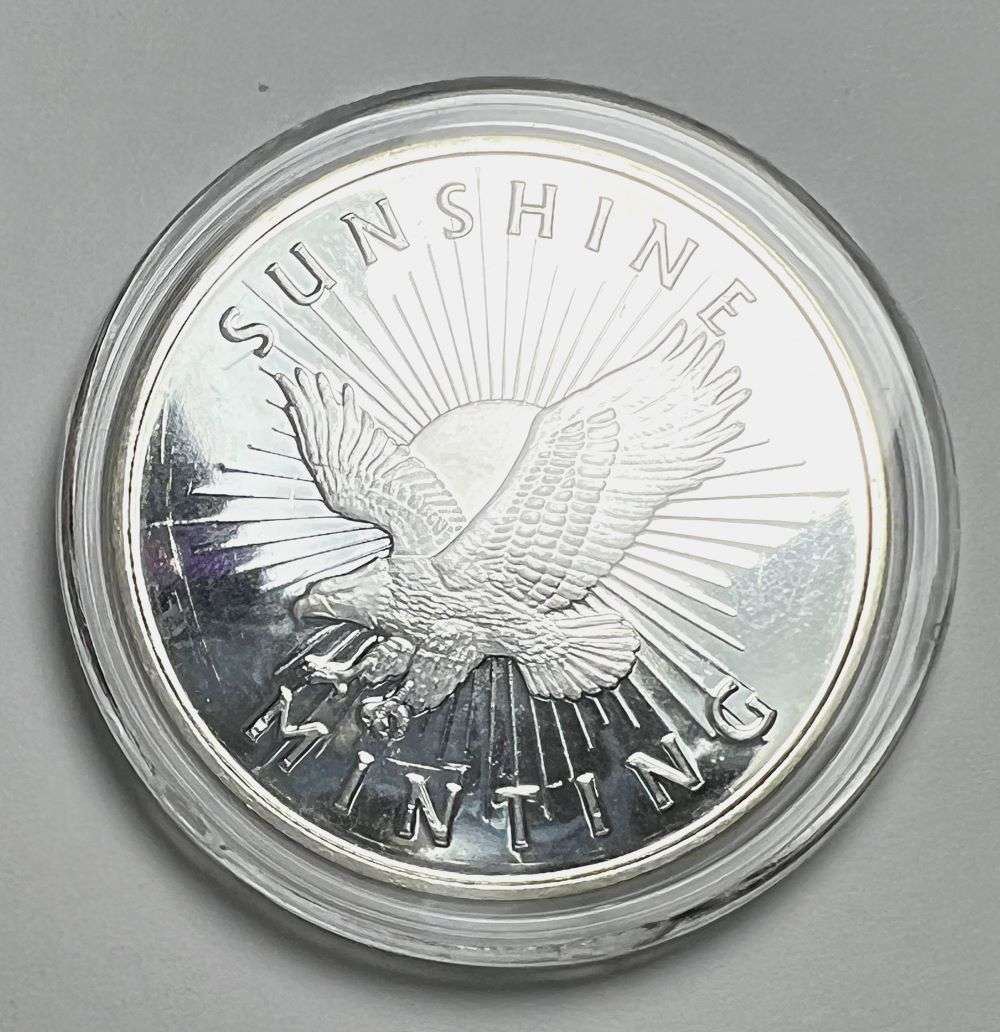Sunshine Minting Eagle Proof 1 ozt .999 Silver
