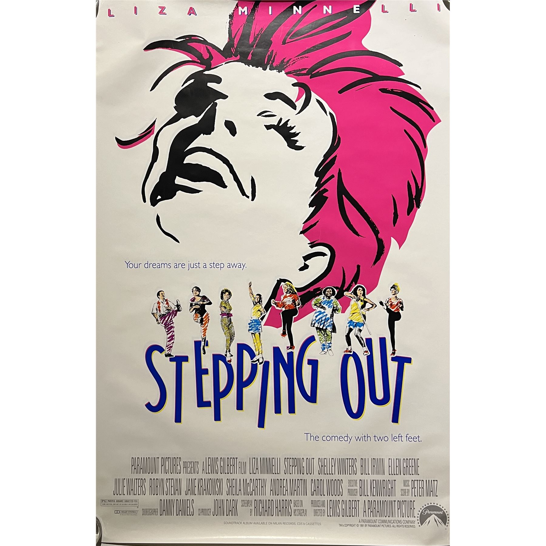 Stepping Out 1991 Original Movie Poster