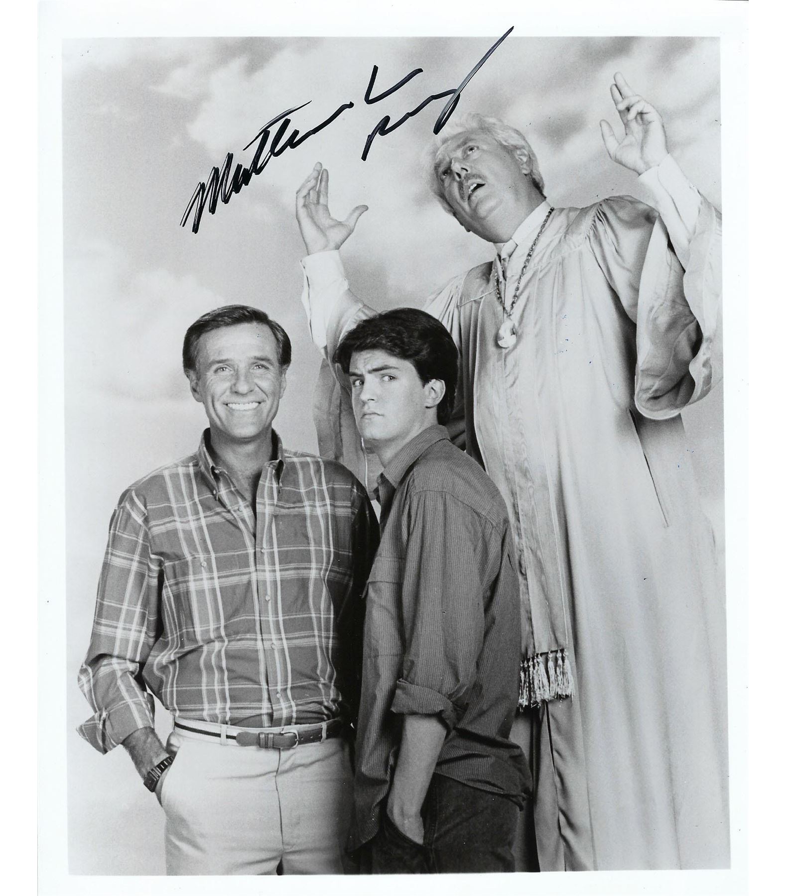 Matthew Perry signed photo