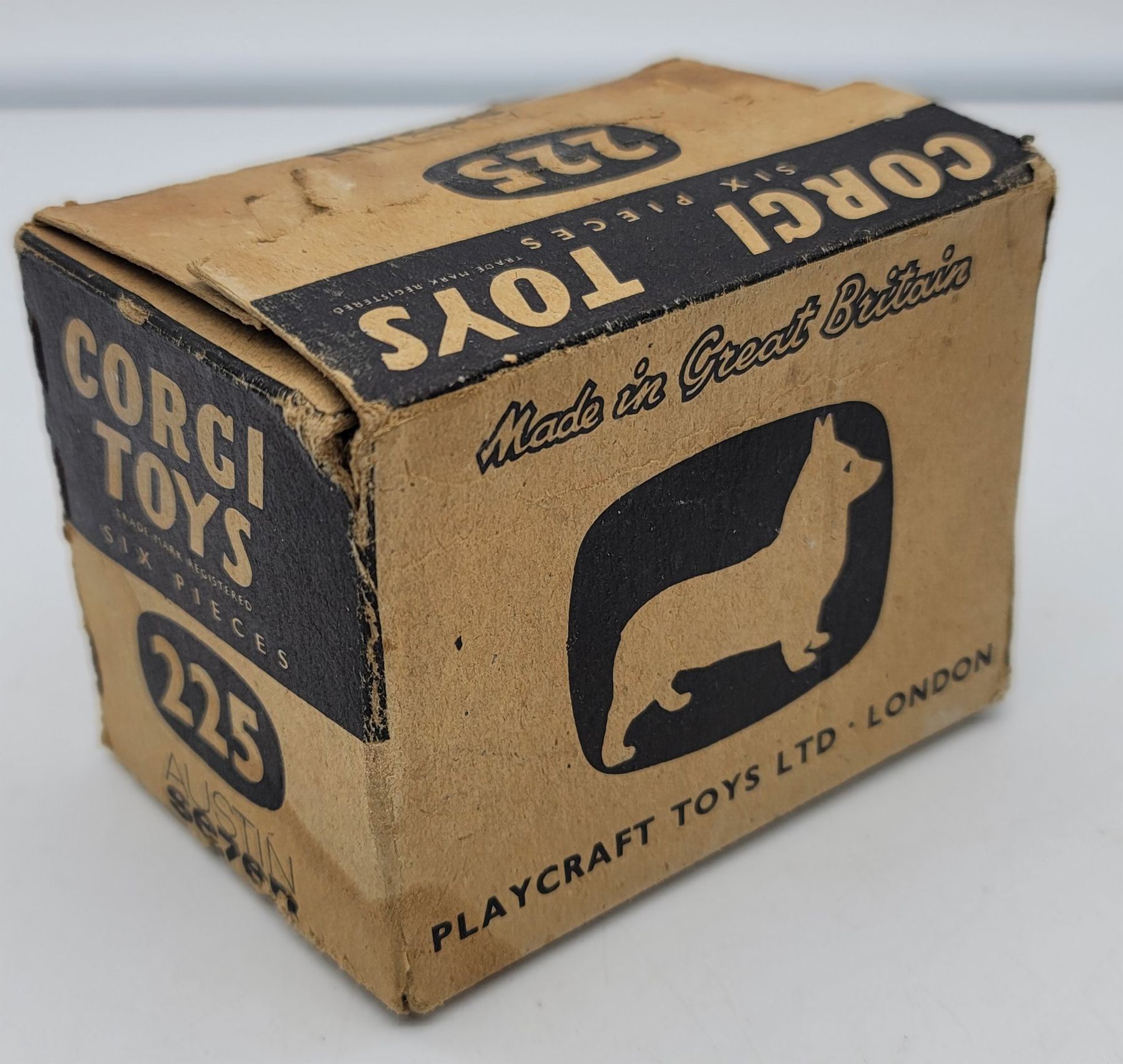 Corgi Toys #225 Austin Seven 6 Pack Empty Box