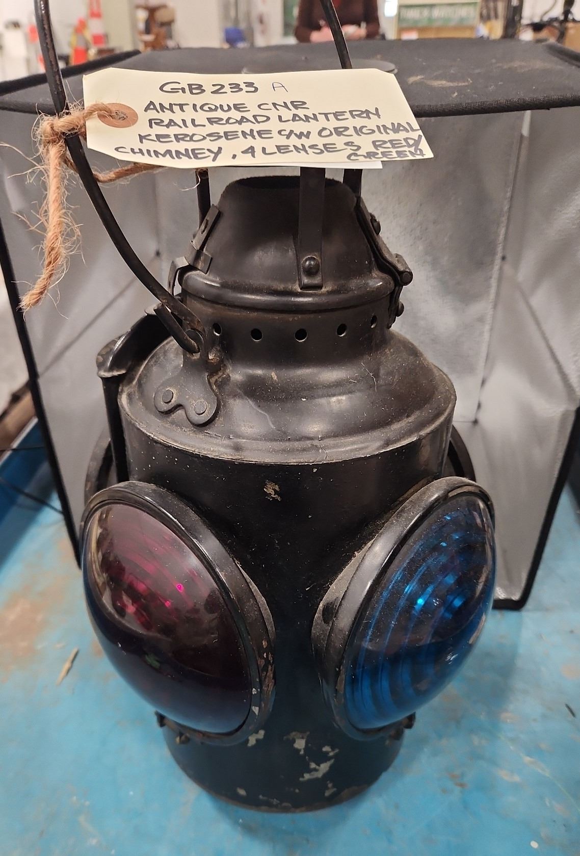 CNR Railroad Lantern/Switch Lamp