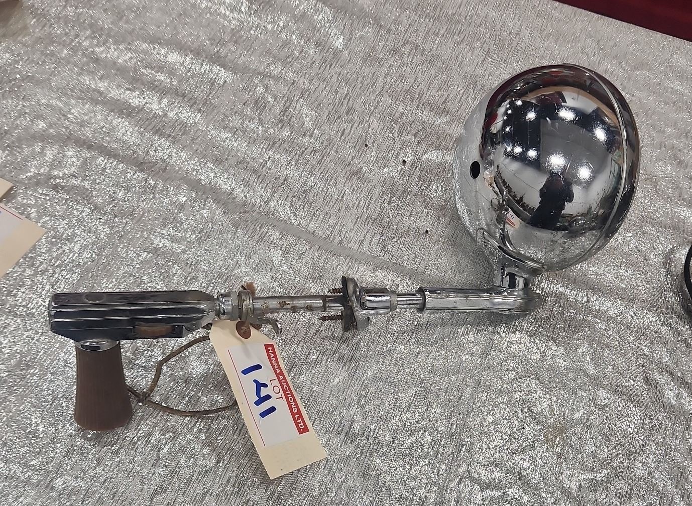 Vintage Automotive Chrome Spotlight